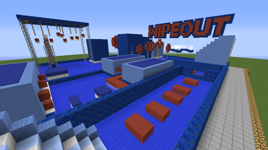 Wipeout Parkour Map Minecraft Map