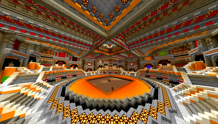 Nether Hub Minecraft Map