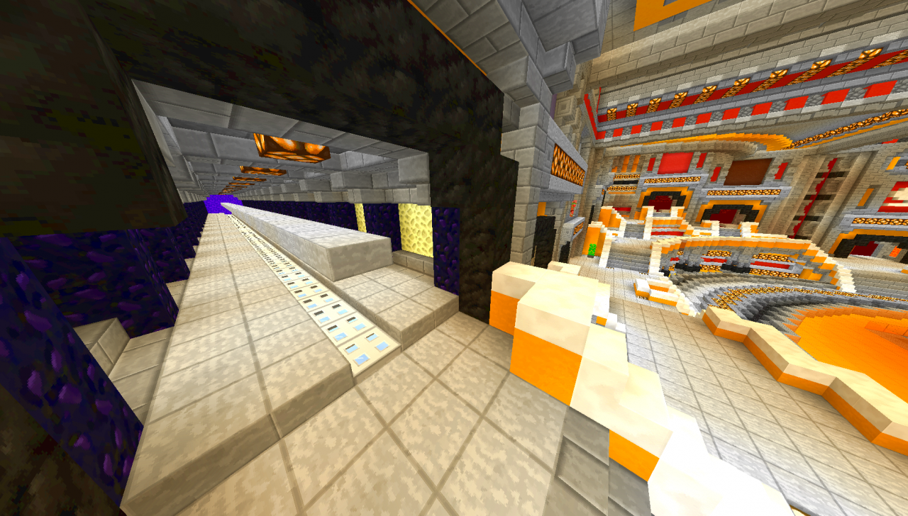 Nether Hub Minecraft Map