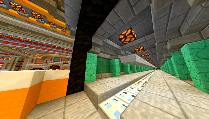 Nether Hub Minecraft Map