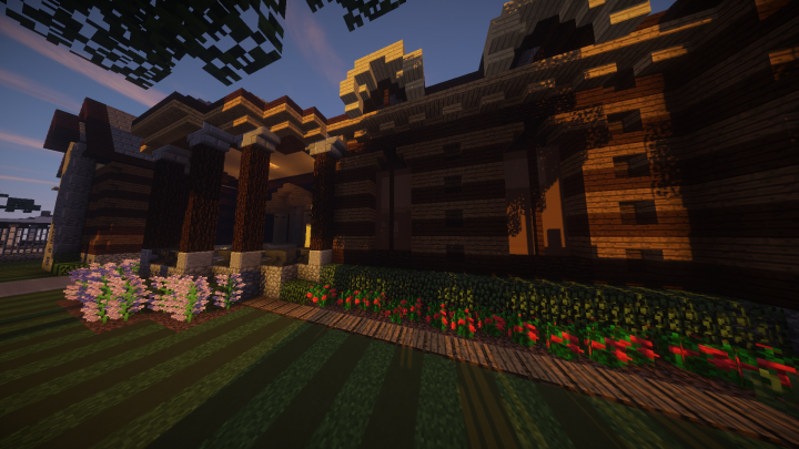 Traditional mansion Minecraft Map