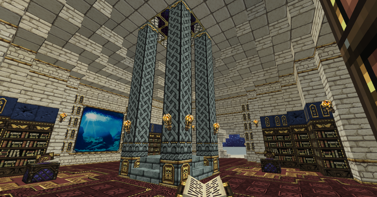 [DokuCraft Dwarven] Temple. Minecraft Map
