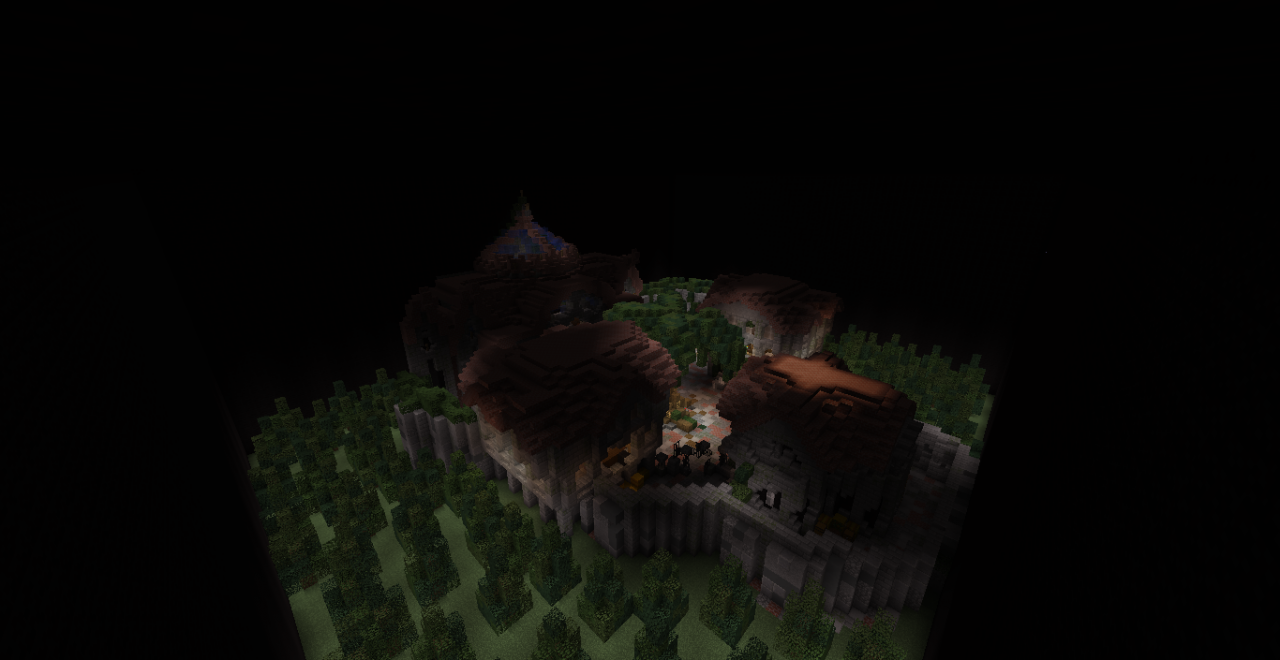 Quake-Map - OldTown Minecraft Map