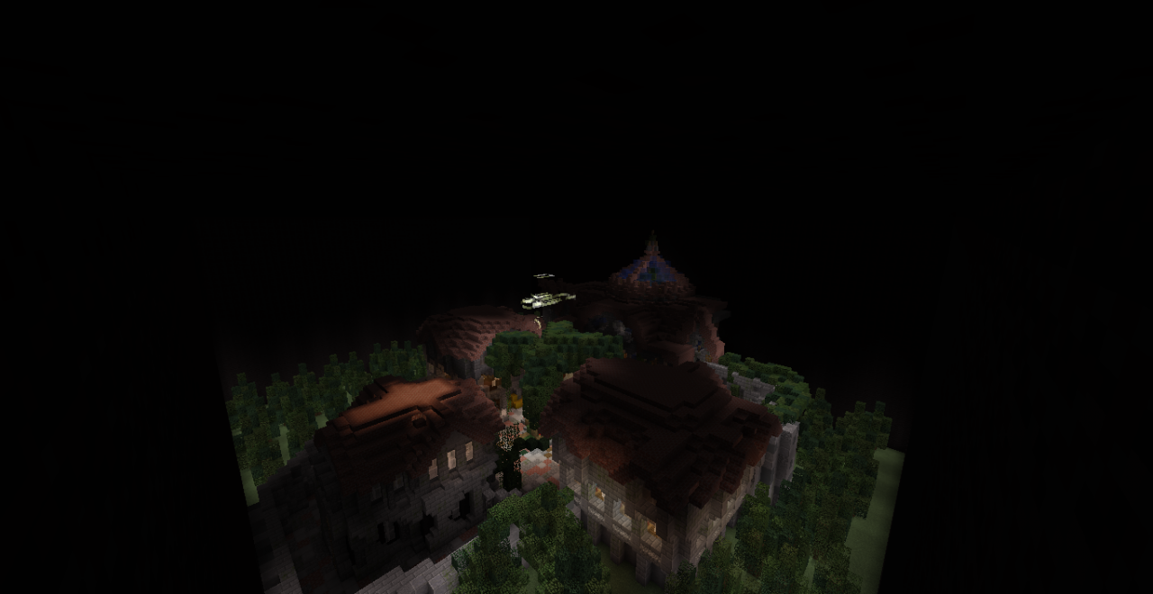 Quake-Map - OldTown Minecraft Map