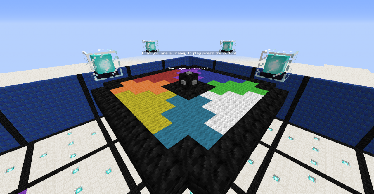 GL Tron game! 1.9 Minecraft Map