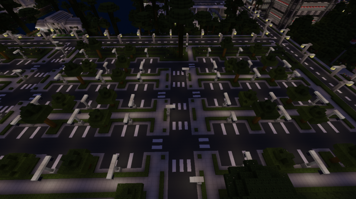 Parking lot Minecraft Map