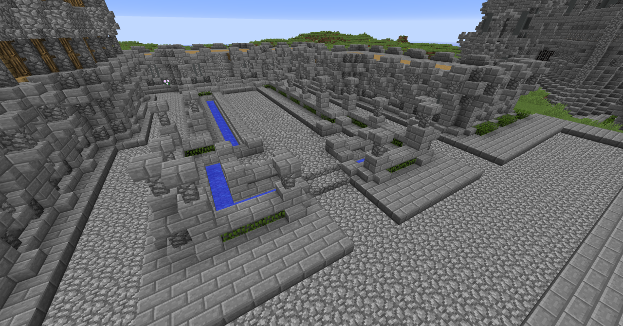 Let's Build a City - Update 42 - Cobble Court Foundation Minecraft Map