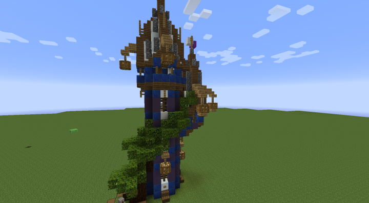 Wizard tower. Minecraft Map