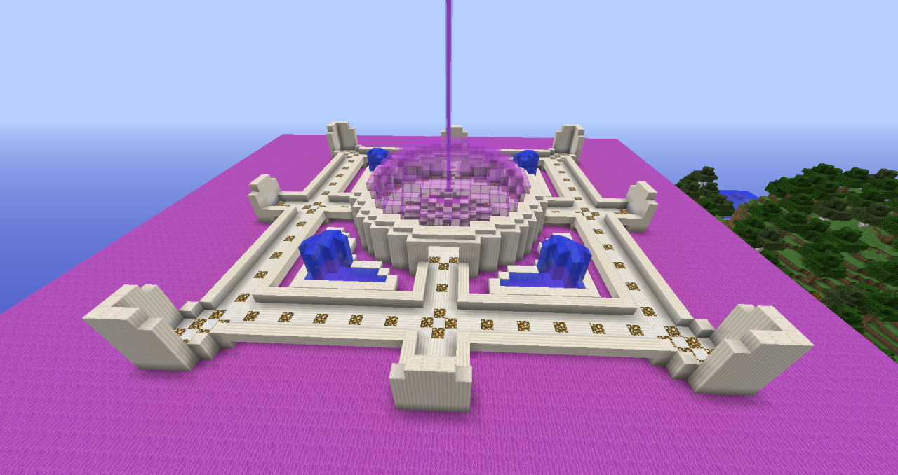 Simple Pink Spawn Minecraft Map