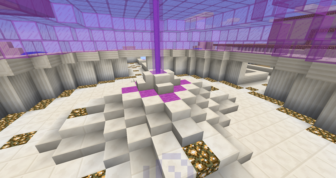 Simple Pink Spawn Minecraft Map