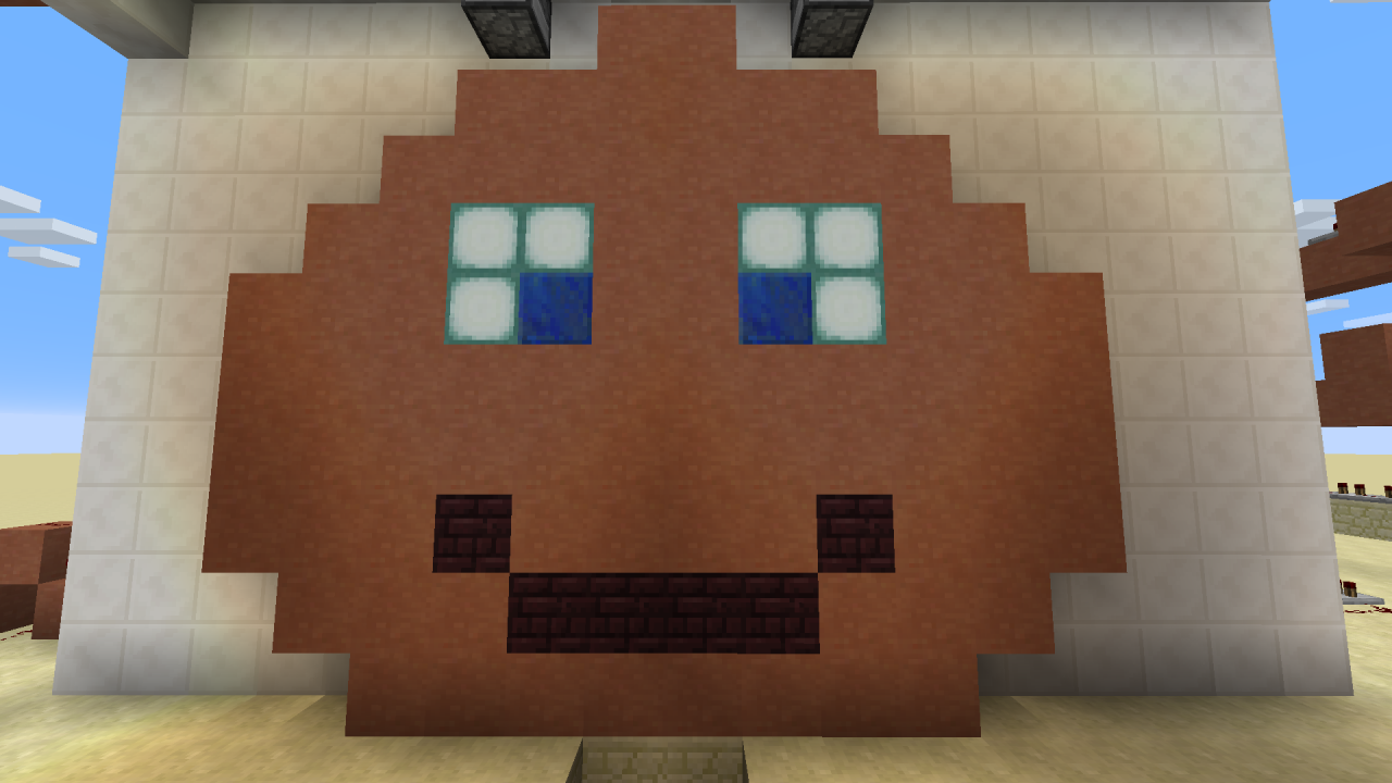 Pou in Minecraft! Minecraft Map