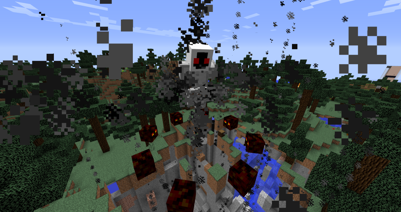 ENTITY 303 in only one command! | EVIL Boss Battle Minecraft Map