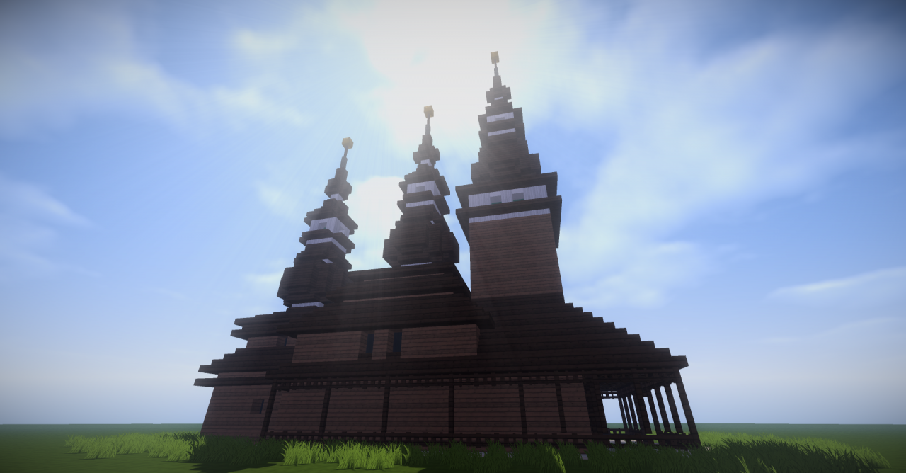Wooden Church Minecraft Map