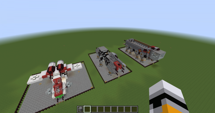 Star Wars Republic Vehicle Collection Minecraft Map