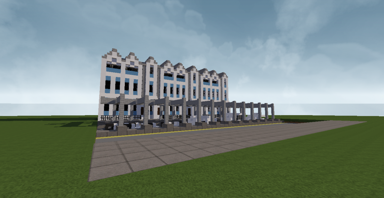 Row Apartments Minecraft Map