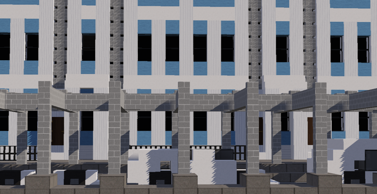 Row Apartments Minecraft Map