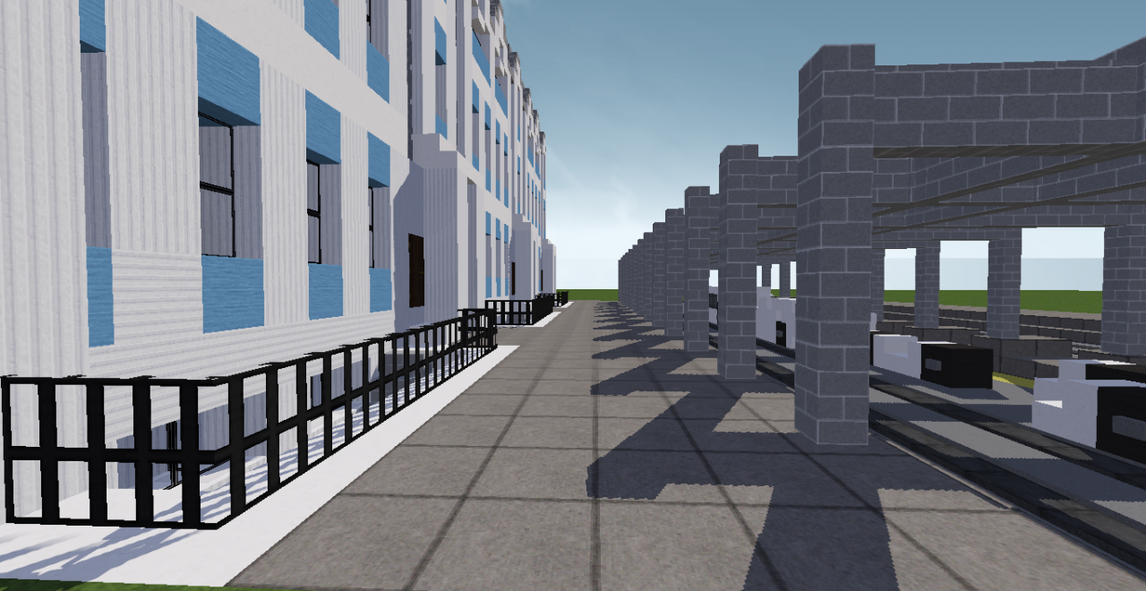 Row Apartments Minecraft Map