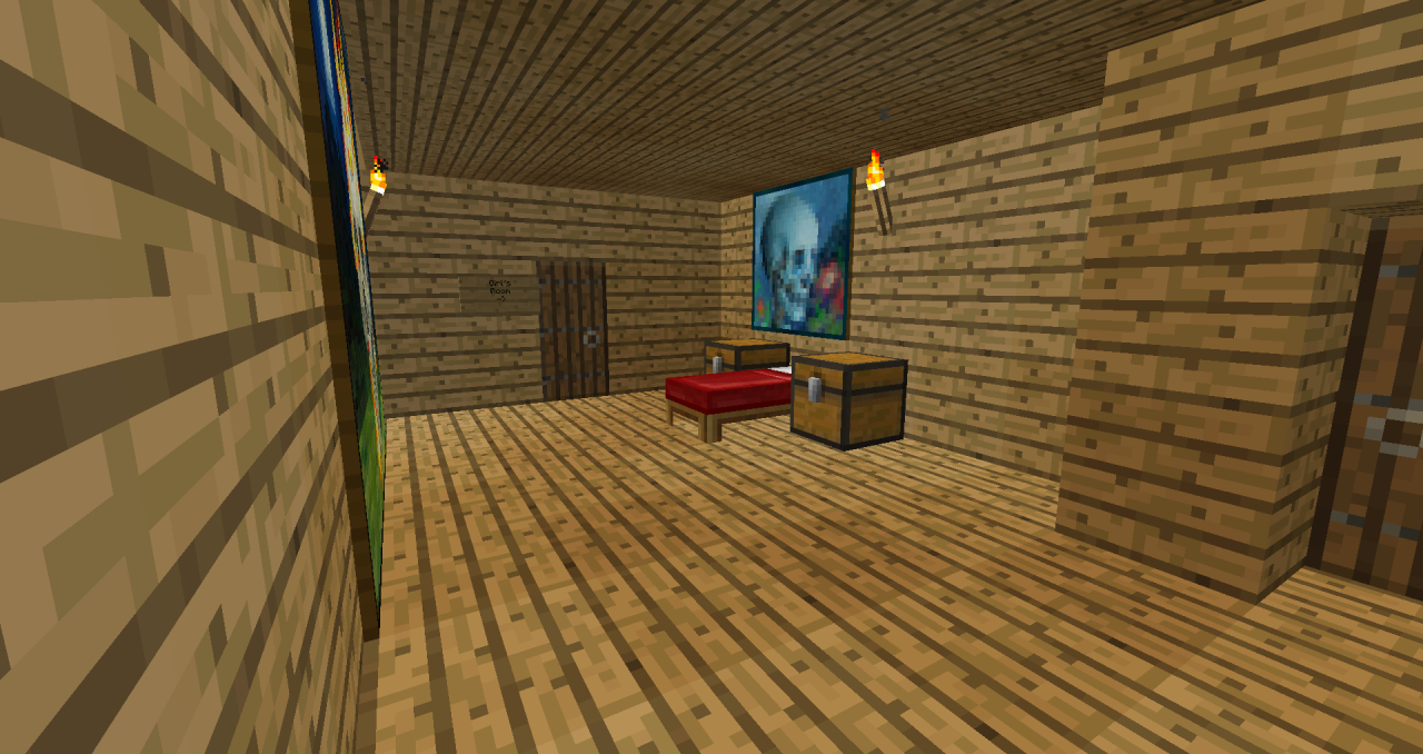 2 Story House Minecraft Map