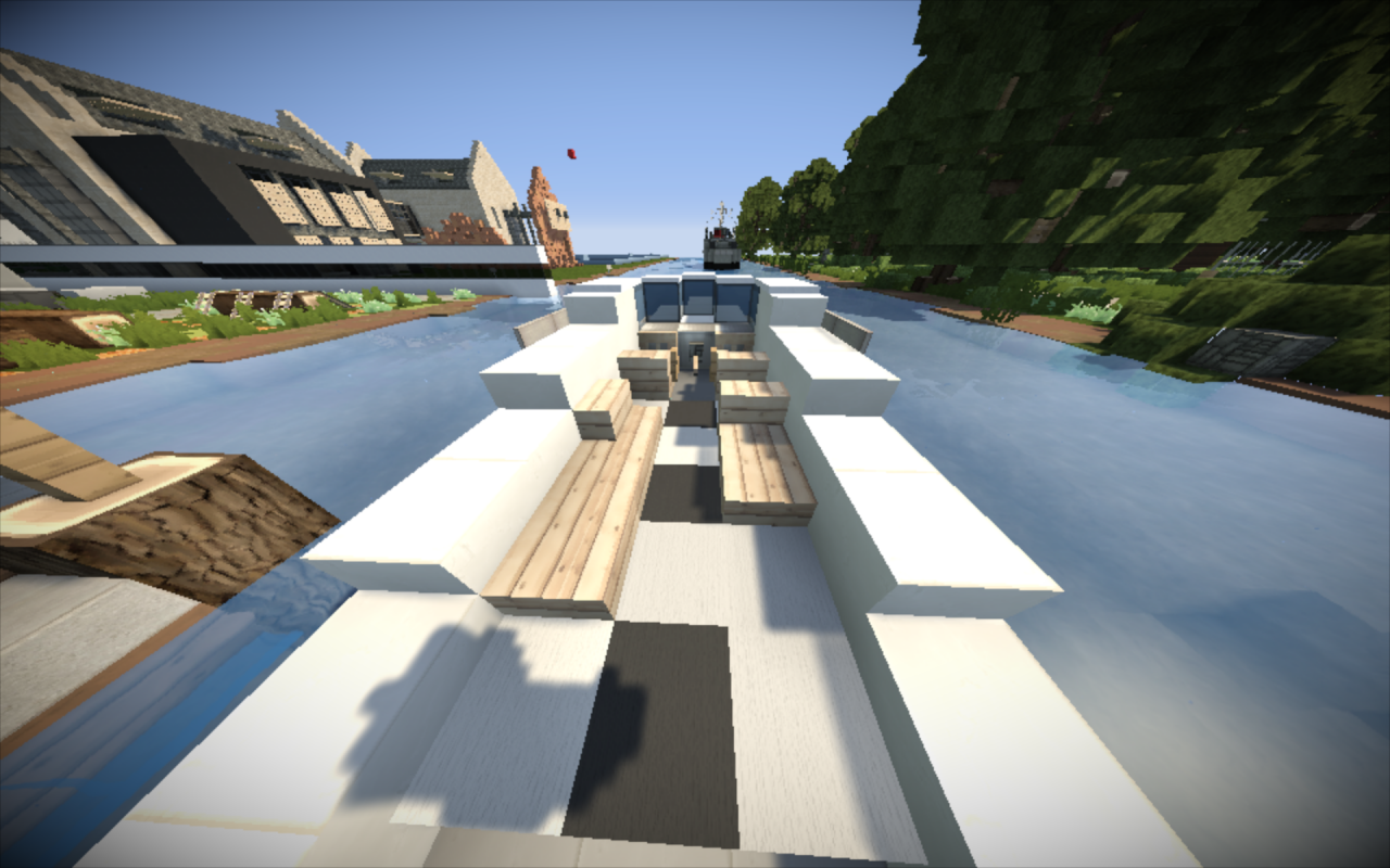 Vehicle-Speedboat Minecraft Map