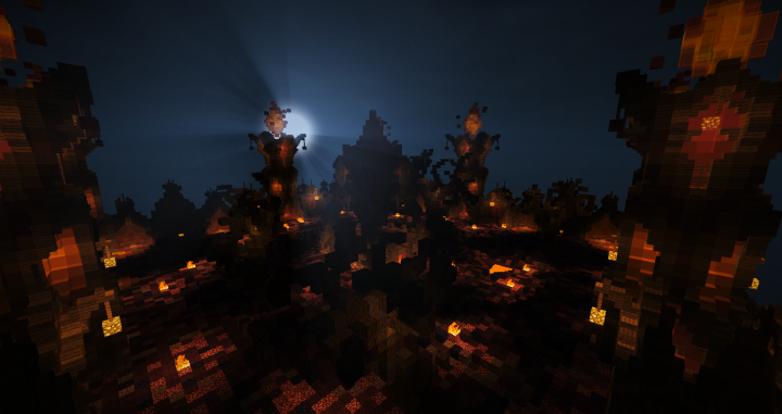 Fiery PvP Minecraft Map