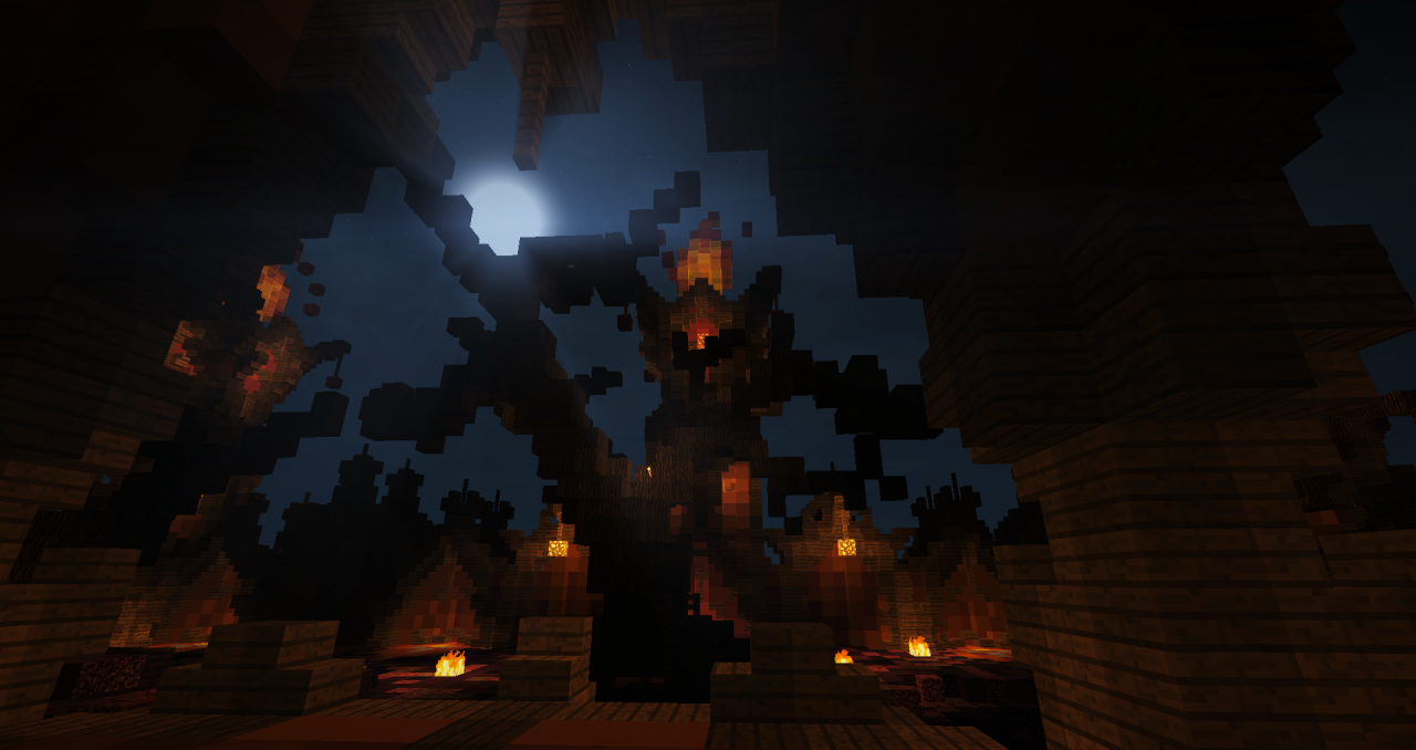 Fiery PvP Minecraft Map