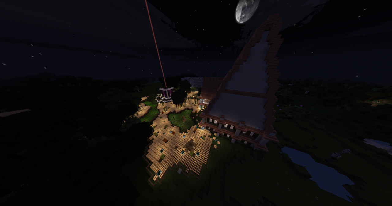 The Start To A Base Minecraft Map