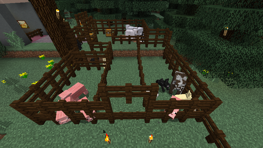 Small Log House Minecraft Map