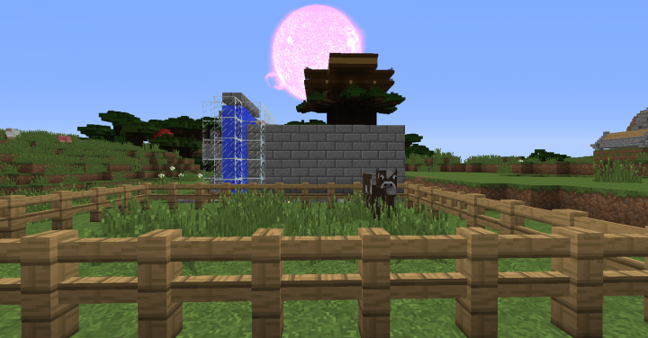 cow farm Minecraft Project