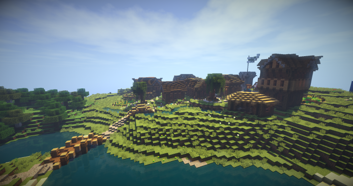 Trading Village Minecraft Map