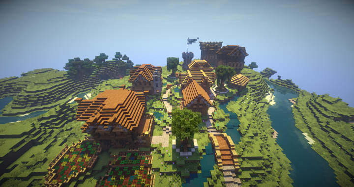 Trading Village Minecraft Map