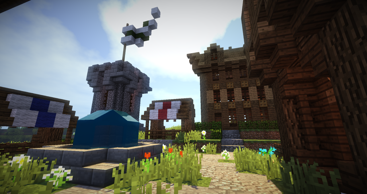 Trading Village Minecraft Map