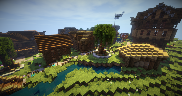 Trading Village Minecraft Map