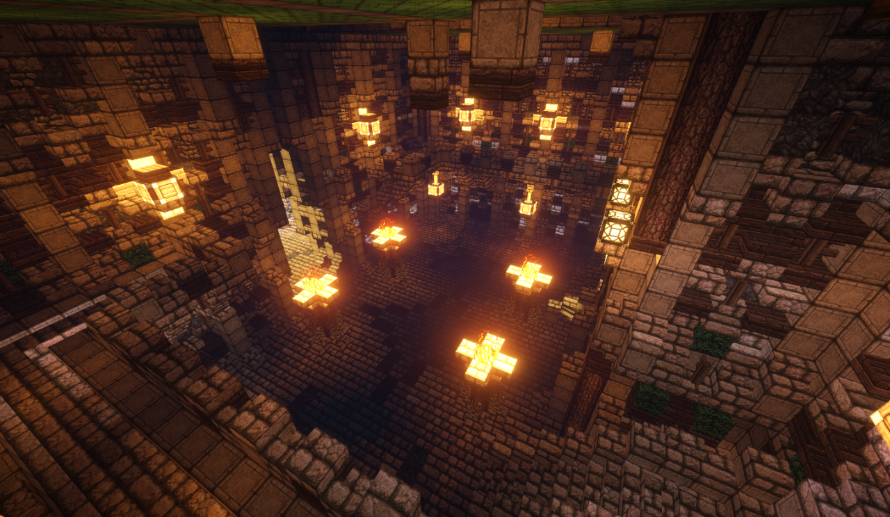 Flaming Diamond [Spawn] Minecraft Map