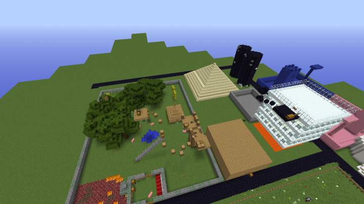 PopularMMOs World Minecraft Map