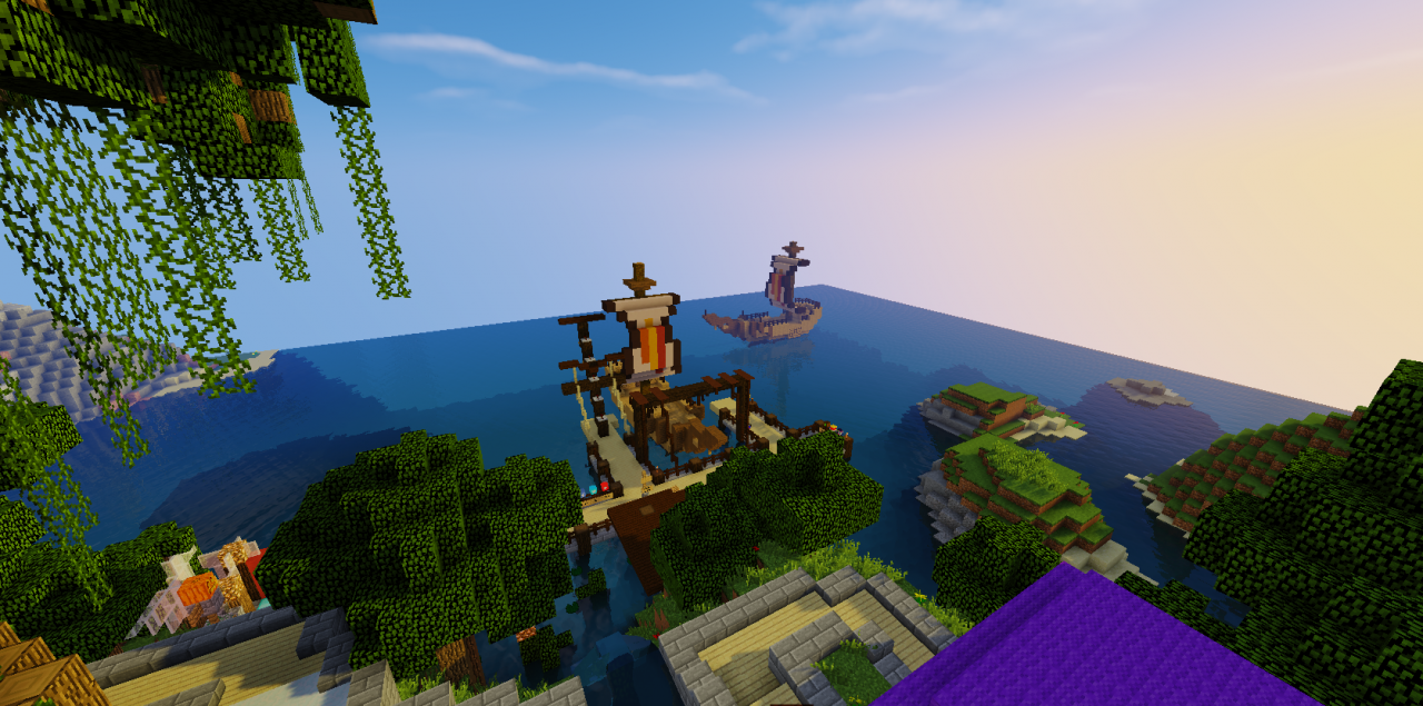 The Universal Network Server Spawn Minecraft Map