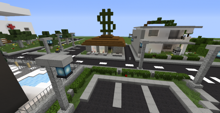 Ville moderne Minecraft Map