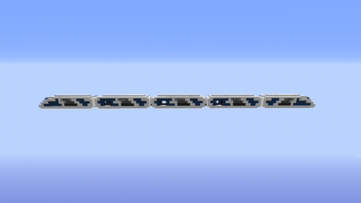 Bullet Train Minecraft Map