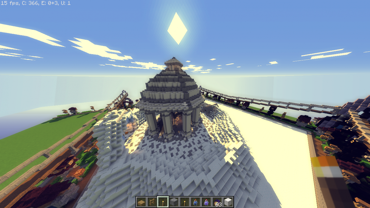 White Tempel Minecraft Map