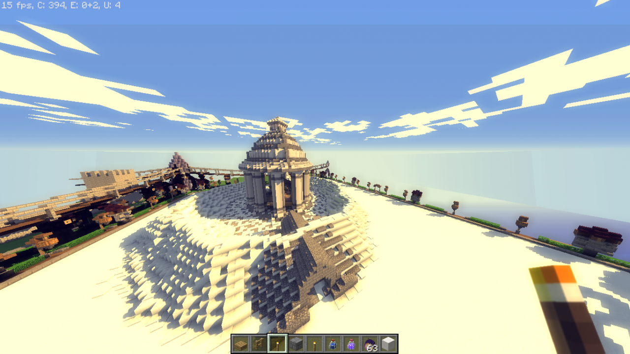 White Tempel Minecraft Map