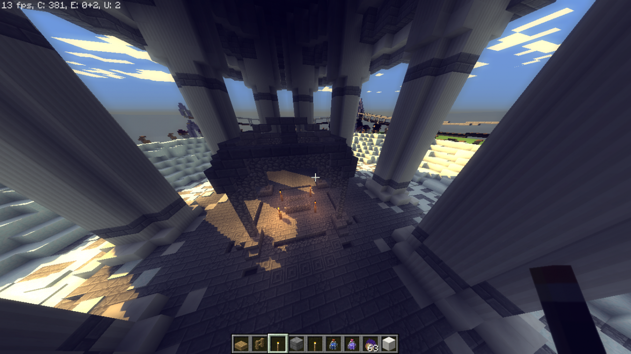 White Tempel Minecraft Map