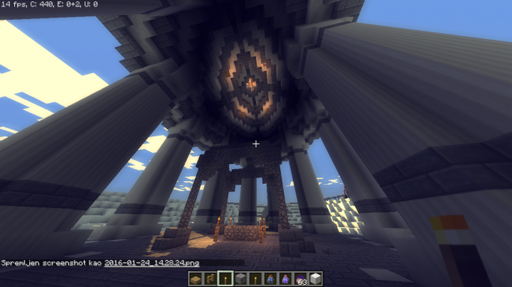 White Tempel Minecraft Map