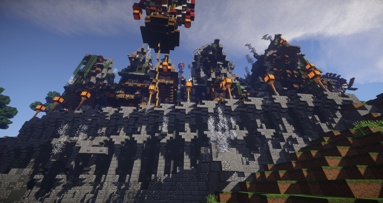 Let's build saison 4 Minecraft Map