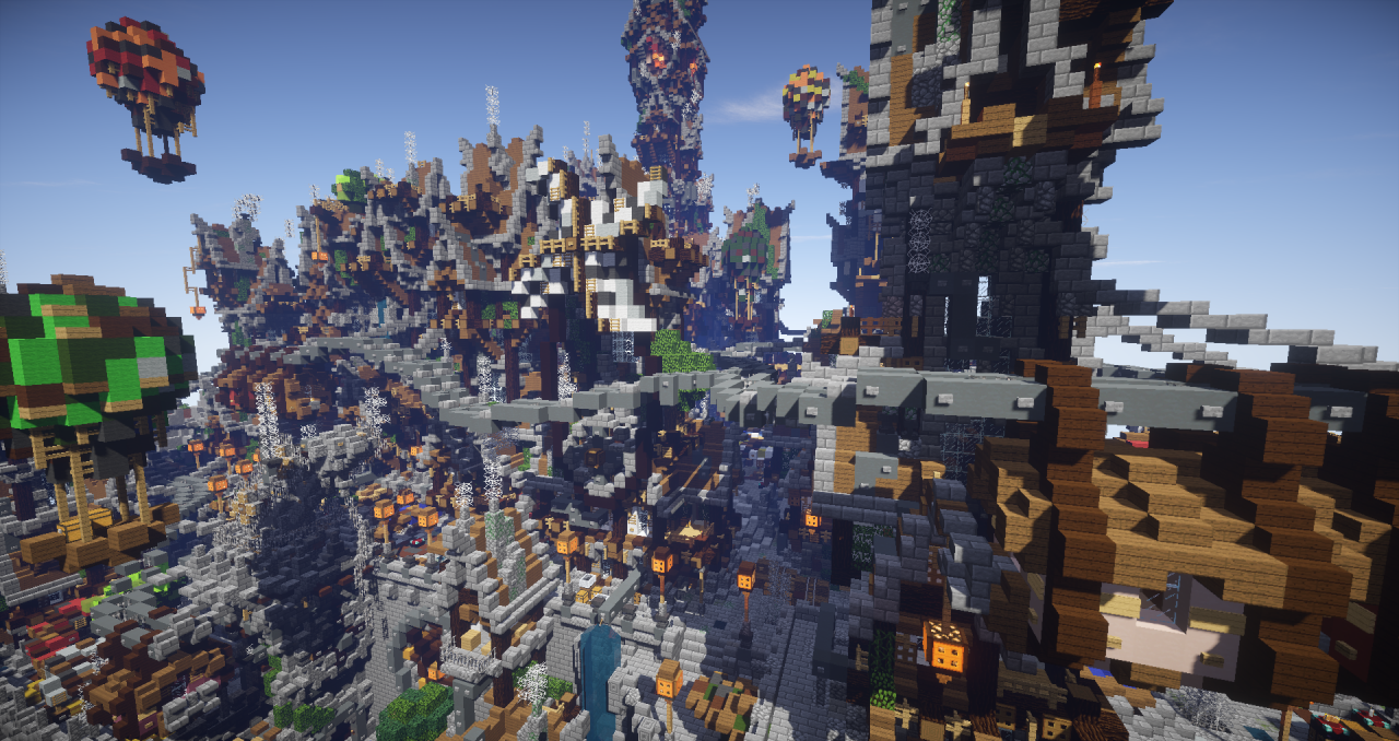 Let's build saison 4 Minecraft Map