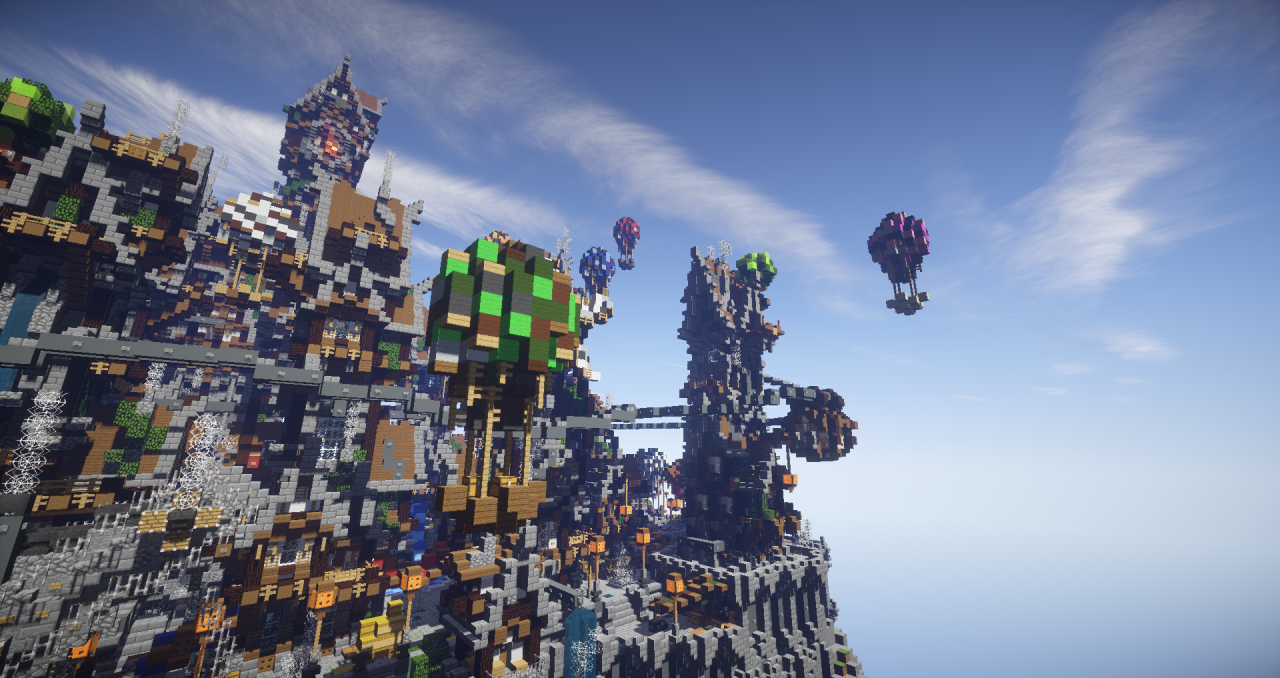 Let's build saison 4 Minecraft Map