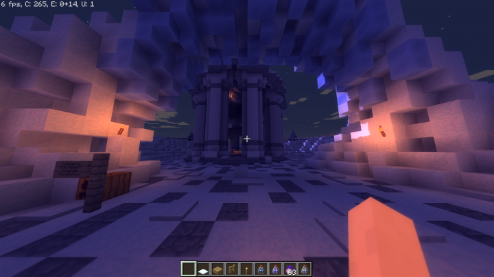 White Tempel Minecraft Map