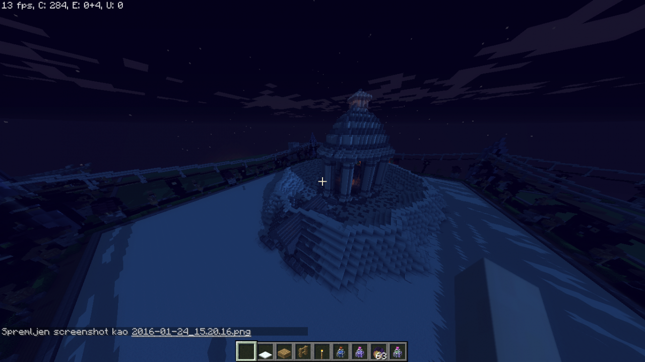 White Tempel Minecraft Map
