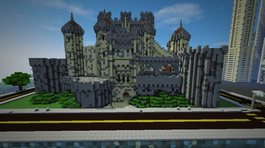 Midevil castle Minecraft Map