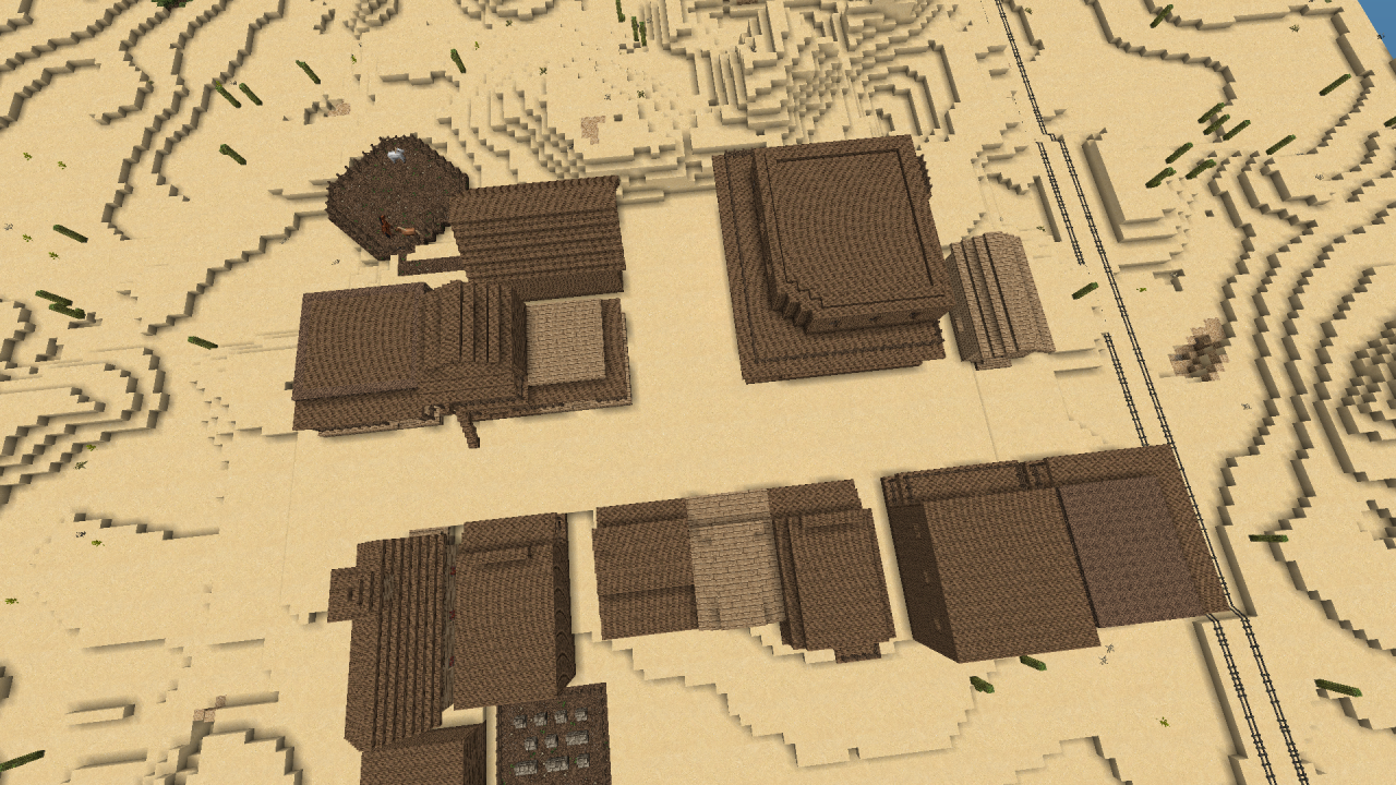 Wild West Town Minecraft Map