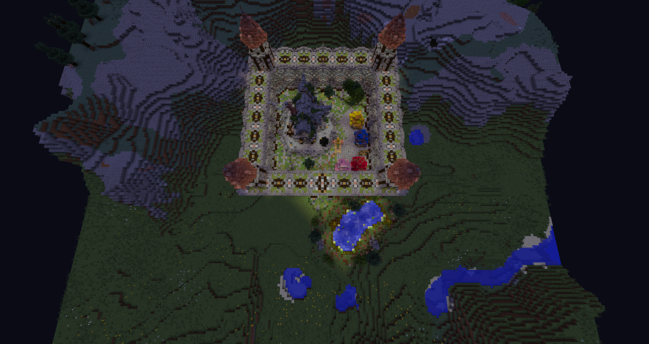 Rustic Castle Minecraft Map