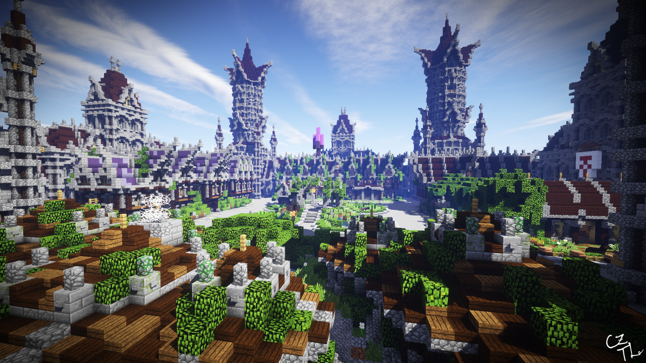 Epic Server Lobby Minecraft Map